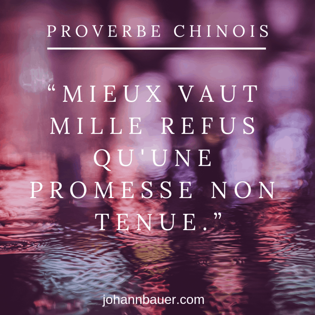 Proverbes chinois – Johann Bauer